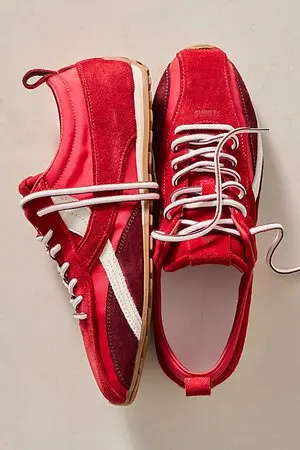 ALOHAS Nylon Low-top Sneakers - Red