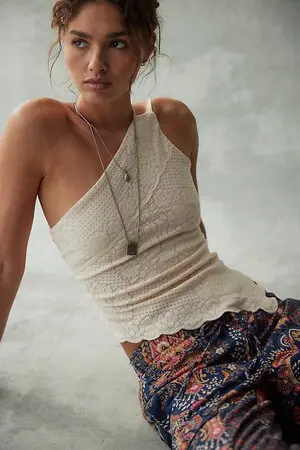 Free People Clover One-shoulder Top