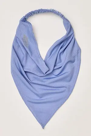 Free People New Horizons Bandana Headband - Slate