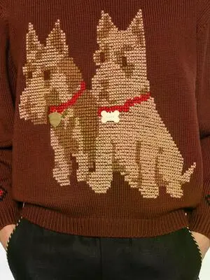 BODE Long Sleeve Dog Sweater