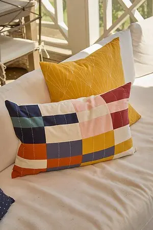 ANCHAL Pillow - Multi-check