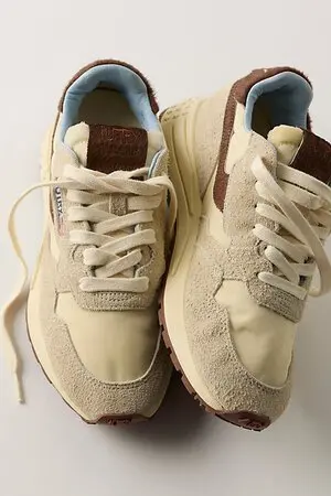 AUTRY Reelwind Low Pony Sneakers - Nut/brown