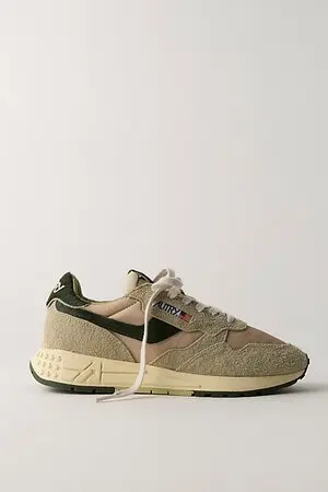 AUTRY Reelwind Low Pony Sneakers - Sponge/green