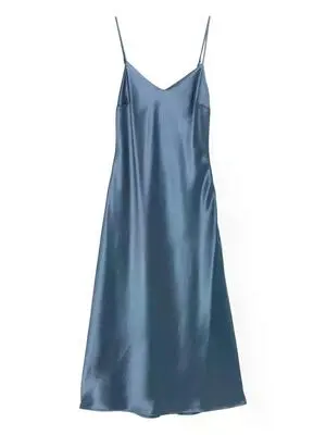 Cynthia Rowley Satin Dress - Blue