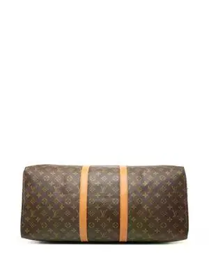 LOUIS VUITTON 1995 Monogram Keepall 55 Travel Bag