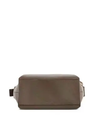 Loewe Cubi Small Leather Crossbody Bag - Green