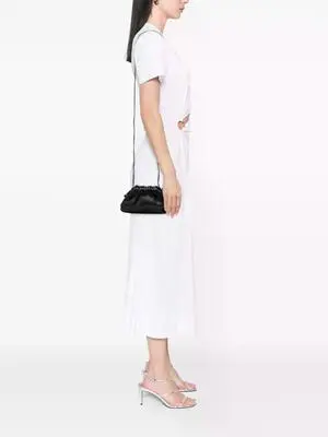 Bottega Veneta 2012-2026 Lambskin The Mini Pouch Crossbody Bag - Black