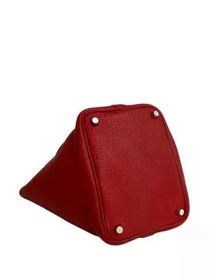Hermès 2009 Picotin Lock 18 Handbag - Red
