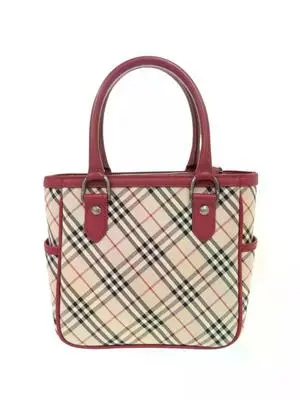 Burberry Nova Check Canvas Handbag