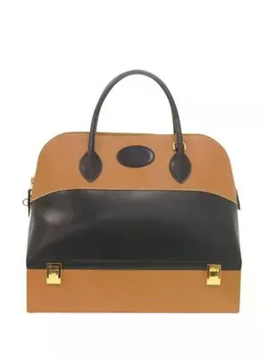 Hermes Gold Tone Travel Bags For Women