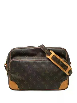 LOUIS VUITTON 2001 Monogram Nil Crossbody Bag - Brown