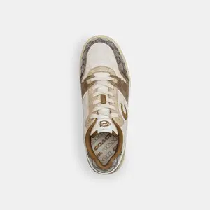 COACH Soho Signature Jacquard And Canvas Sneakers - Multi
