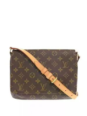 LOUIS VUITTON 2000 Monogram Musette Tango Shoulder Bag