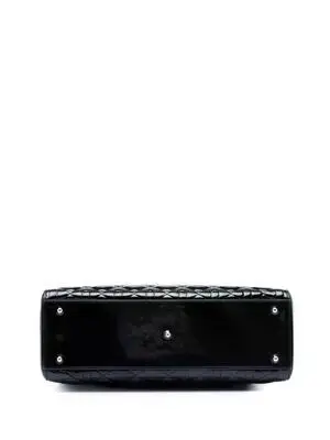 Dior 2010 Large Cannage Lady Satchel - Black