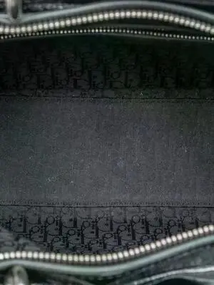 Dior 2010 Large Cannage Lady Satchel - Black