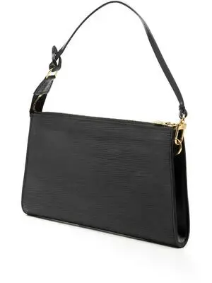 LOUIS VUITTON 2002 Epi Pochette Accessoires - Black