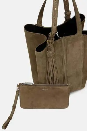 GOLDEN GOOSE 24/7 North South Shopping Bag - Brown