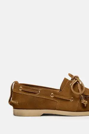GOLDEN GOOSE Boat Shoes With Tassels