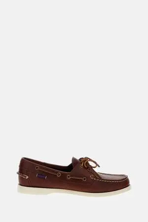 SEBAGO S Portland Waxed Deck Shoes - Brown
