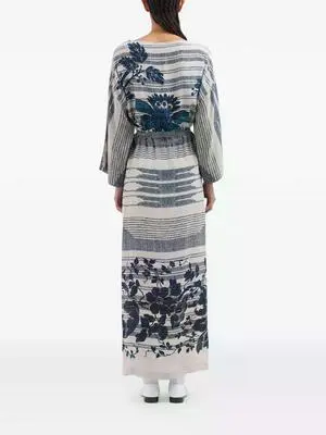 PIERRE-LOUIS MASCIA Striped Maxi Dress