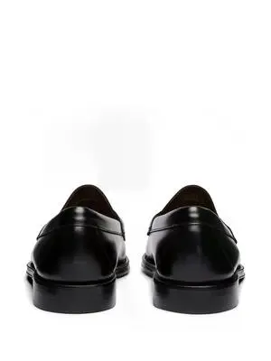 G.H.BASS Weejuns Logan Hand-stitched Penny Loafers - Black