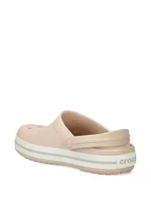 CROCS Perforated Striped Slides