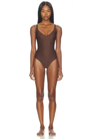 SKIMS Plunge Thong Bodysuit