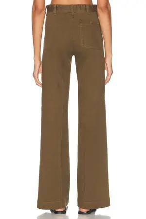 Polo Ralph Lauren Twill Flare Trouser - Olive