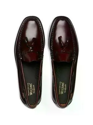 G.H.BASS Easy Weejuns Larkin Tassel Loafers - Red