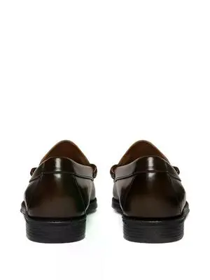 G.H.BASS Weejuns Lincoln Loafers With Horsebit Detail - Brown