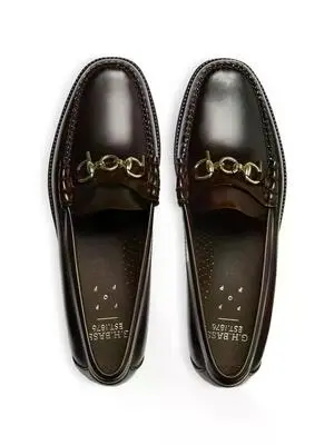 G.H.BASS Weejuns Lincoln Loafers With Horsebit Detail - Brown