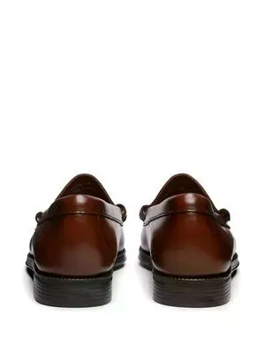 G.H.BASS Leather Penny Loafers - Brown