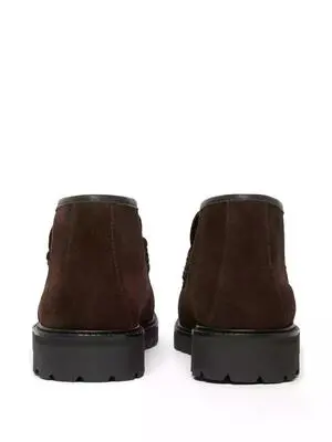 G.H.BASS Suede Slip-on Boots