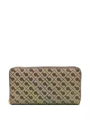 GHERARDINI Patterned Wallet - Neutrals