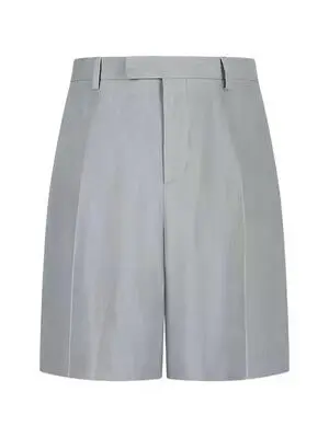 LARDINI Button Pocket Shorts - Grey