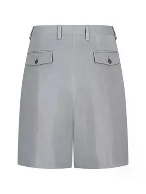 LARDINI Button Pocket Shorts - Grey