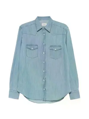 DRUMOHR Buttoned Chest-pocket Shirt