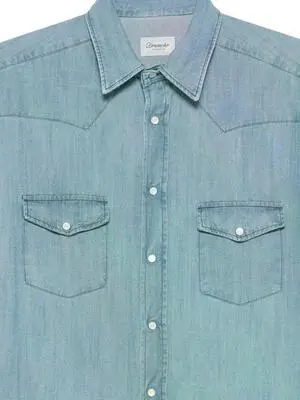 DRUMOHR Buttoned Chest-pocket Shirt