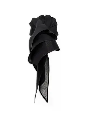 Balenciaga Sculptural Scarf-detail Cap