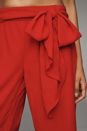 LET ME BE Belted Flowy Pants