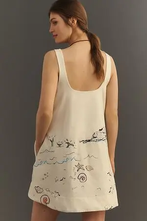 Maeve Keiko Mini Dress - Yellow Lighthouse
