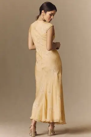 Bhldn Chiffon Maxi Dress