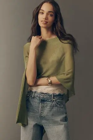 Anthropologie Sheer Kaftans Tunics