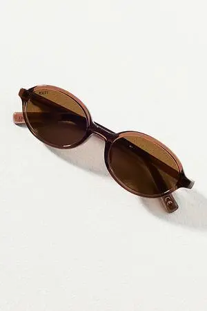 REALITY EYEWEAR Bessette Slim Sunglasses - Tan