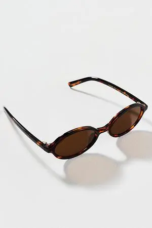 REALITY EYEWEAR Bessette Slim Sunglasses - Turtle Brown
