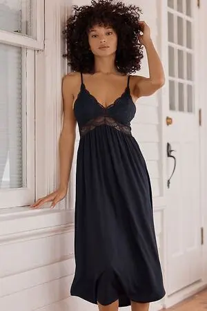 Eberjey Mariana Sleep Gown - Black