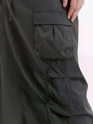 Izzue Cargo Drawstring Skirt - Grey