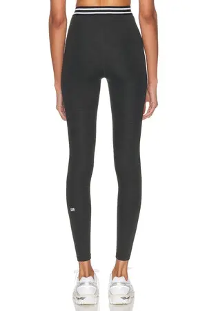 Splits59 Bailey High Waist Active Rib 7/8 Legging In Black