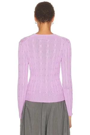 Polo Ralph Lauren Julianna Long Sleeve Sweater - Bright Aster