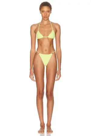 Kiki De Montparnasse Coeur Triangle Bikini Bottom